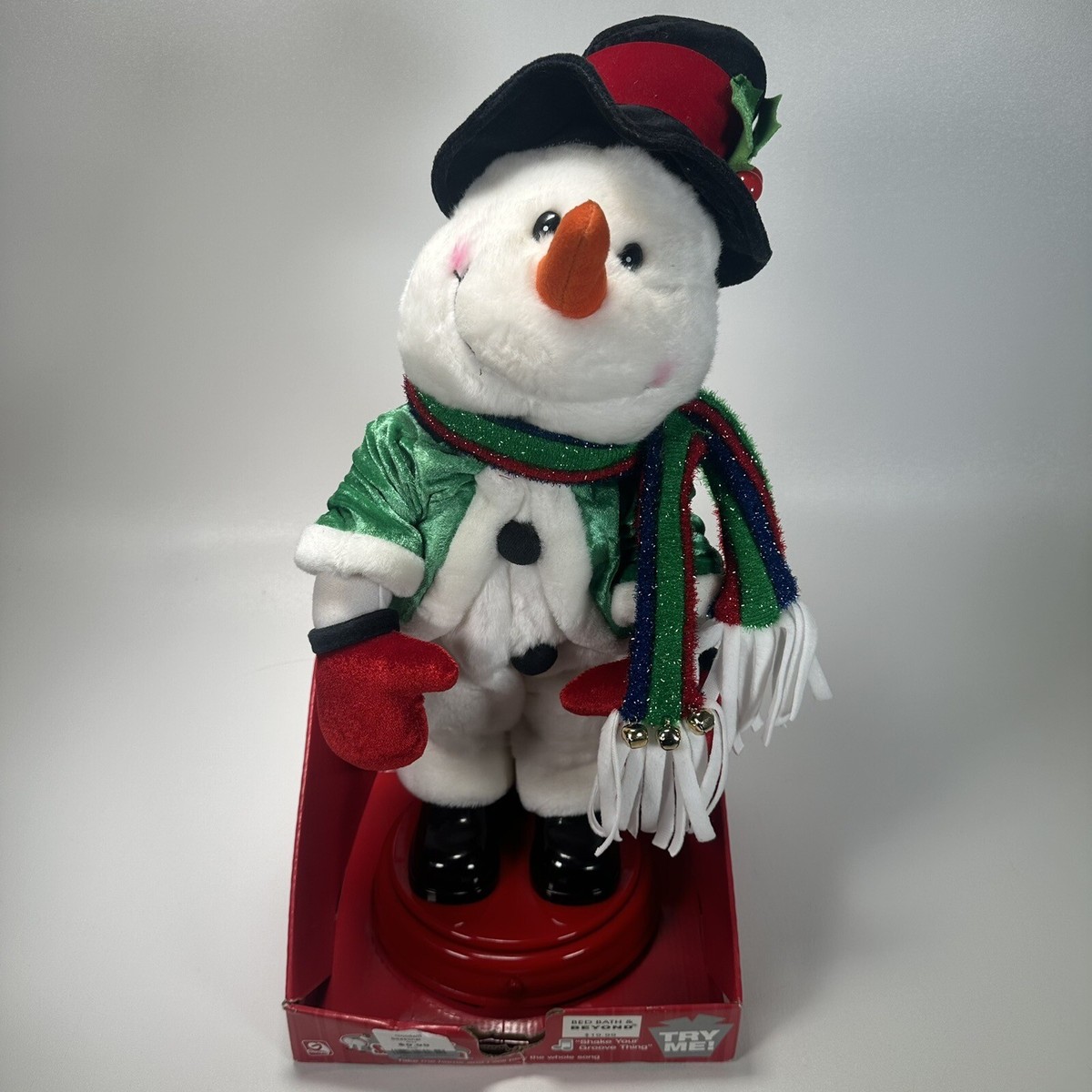 Gemmy Animated Singing Dancing Snowman Gemmy Animated Cheerleader