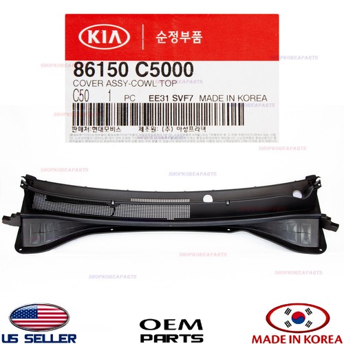 Genuine OEM Cowl Panel Windshield Wiper Motor Cover Trim 2016-2020 kia ...