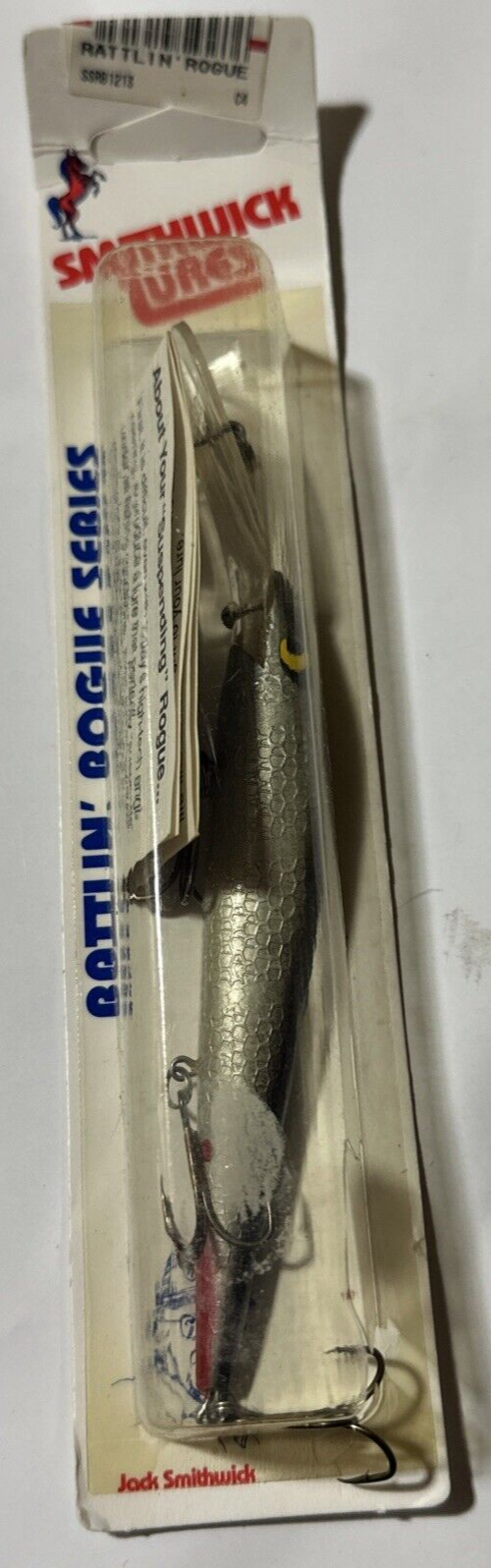 Vintage Smithwick Suspending Rattlin' Rogue Silver / Black | eBay