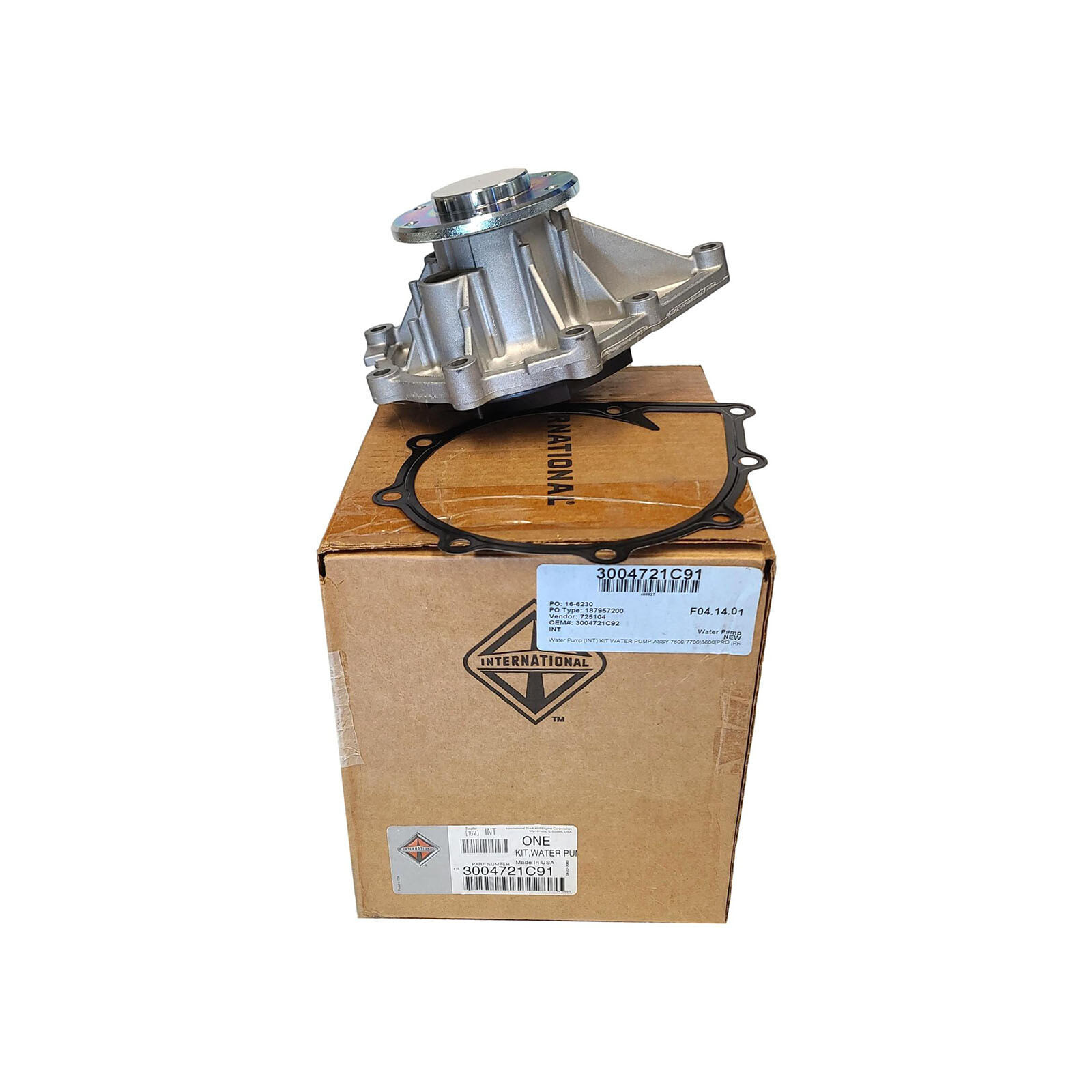 OEM International PROSTAR Maxxforce Water Pump Kit 3004721c91 ...