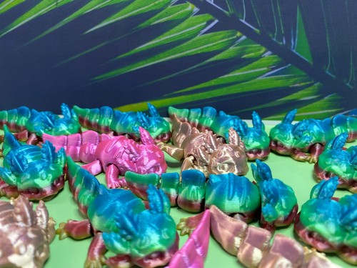 Axo-Love-A-Lot – 3D Printed Articulated Axolotl | Sensory Fidget Toy | eBay