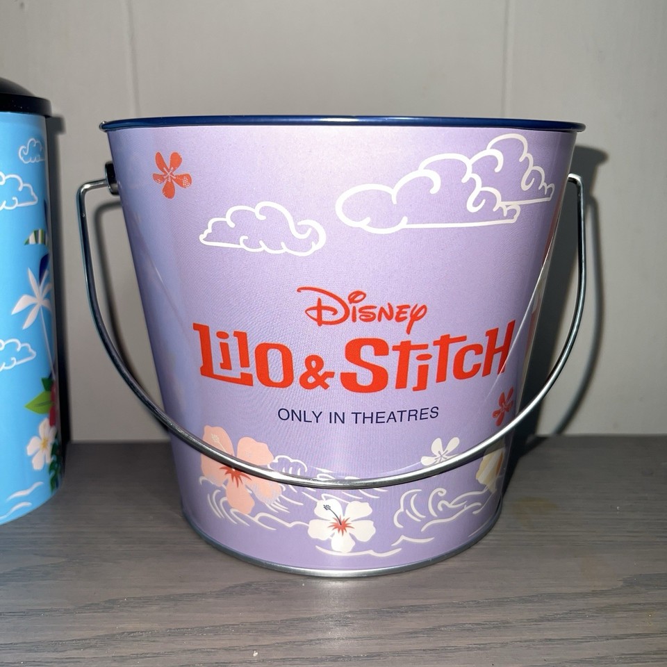 Lilo & Stitch Stitch Popcorn Bucket & Cup Set Presale New Regal AMC ...