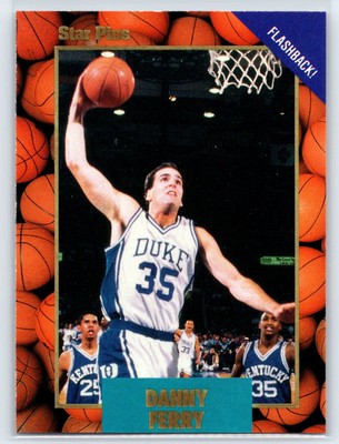 1990 Star Pics Danny Ferry Medallion Parallel Duke Blue Devils #10 | eBay