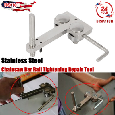 Chainsaw Bar Rail Tightening Repair Tool Stainless Steel Closer ...