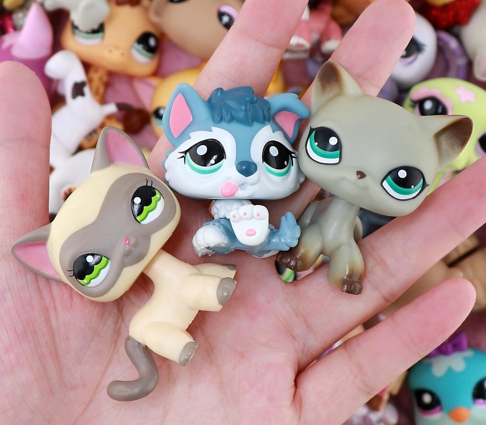 lps Pet Shop Random Pack, Random 3pcs lps Pets and Random 7pcs ...