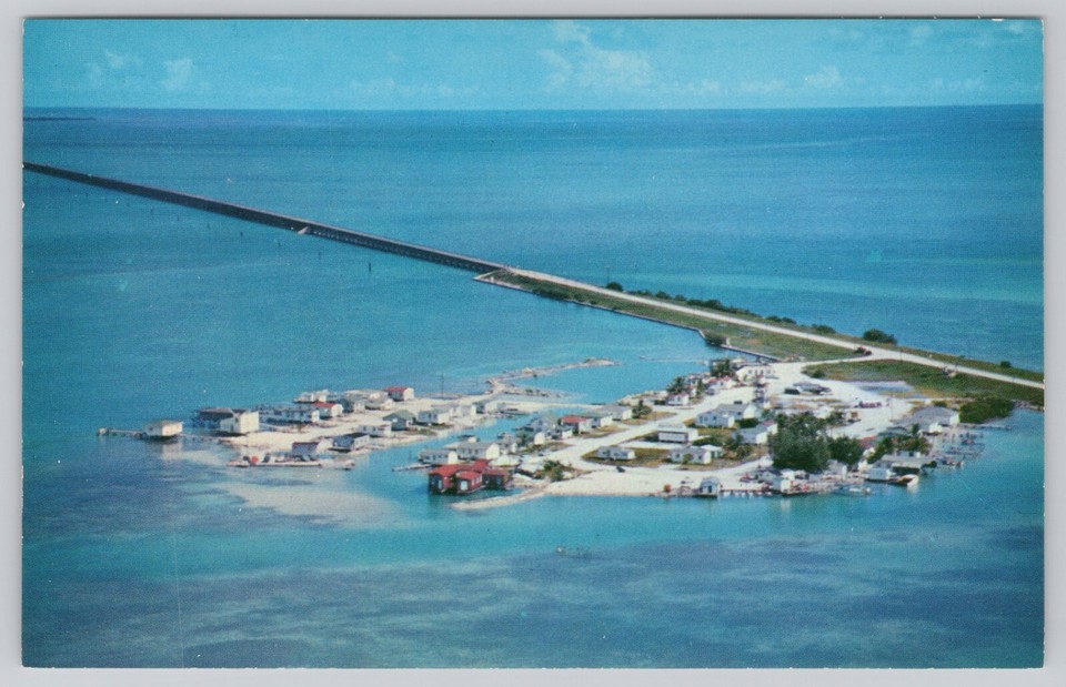 Conch Key, Overseas Highway Florida by John M Rast 1960 Vintage ...