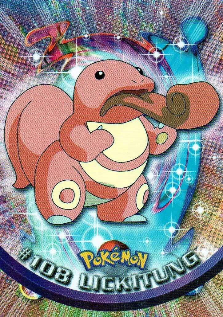 Pokémon #108 Lickitung Card Non Holo | eBay