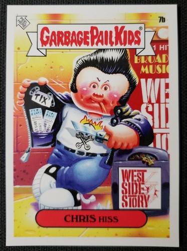 CHRIS HISS 7b Garbage Pail Kids 2019 NYC Takeover Comic Con GPK Set ...