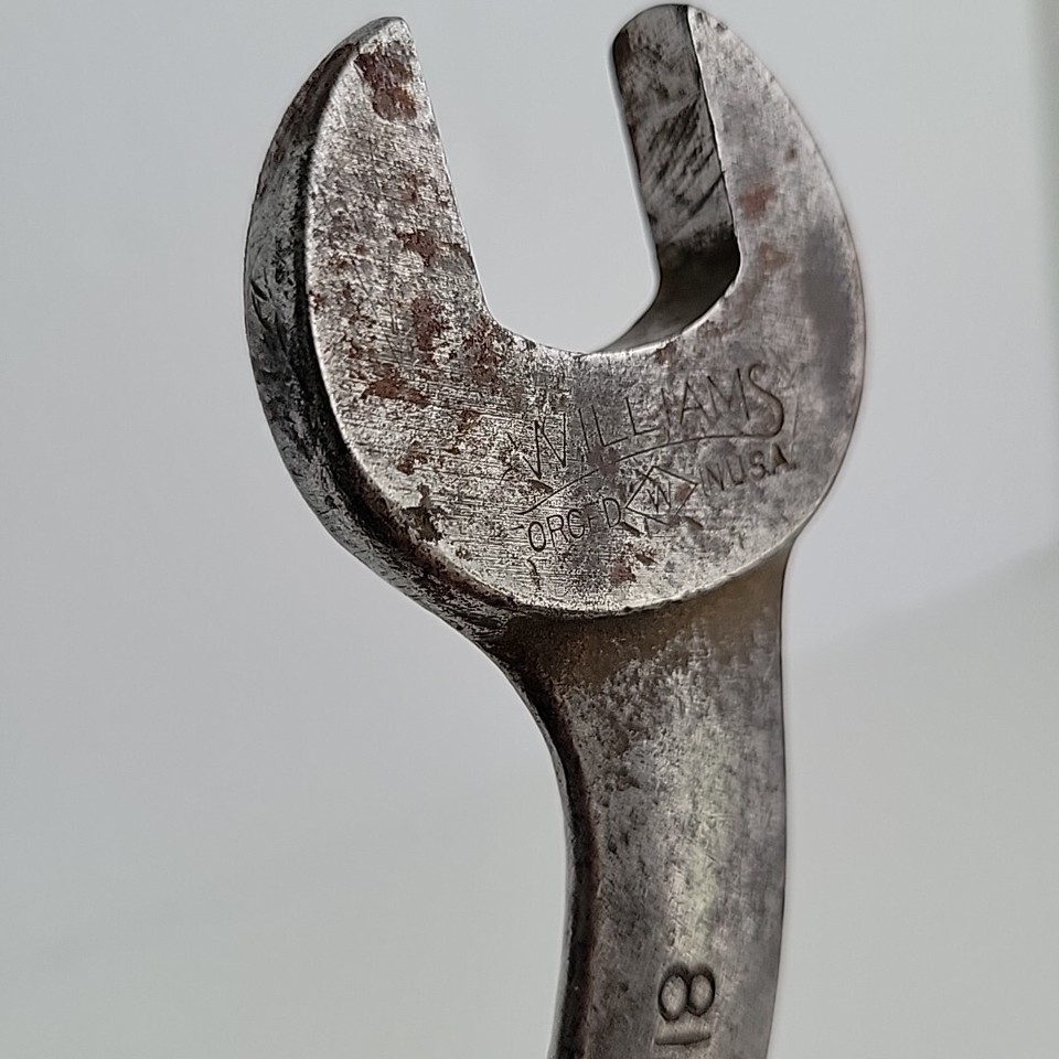 VTG Mack Williams Open Box Curved Wrench 8 A 9 in. | eBay