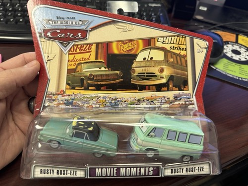 Disney Pixar World of Cars Movie Moments Rusty & Dusty Rust Eze 2 Pack ...