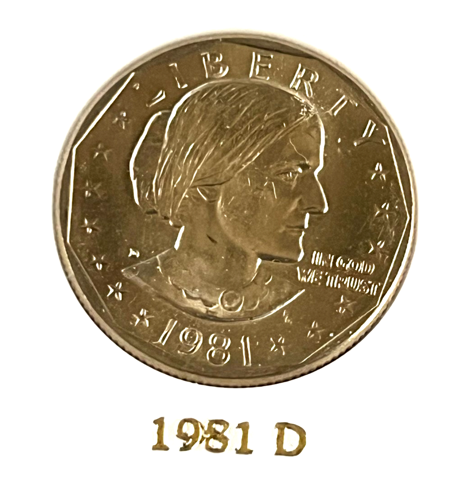 Susan B Anthony Complete Set in Capital Holder. 13 Coins INC 1979 TYPE ...