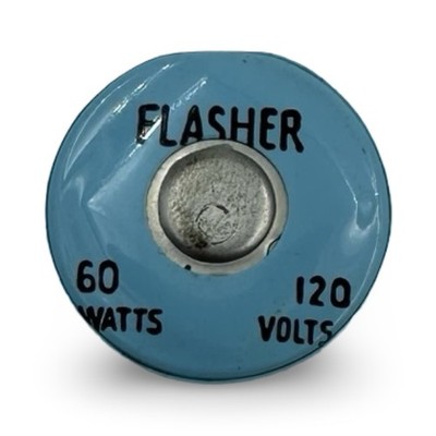 Eagle Electric Light Bulb Flasher Disk Button Socket 60 Watt 120 Volts ...
