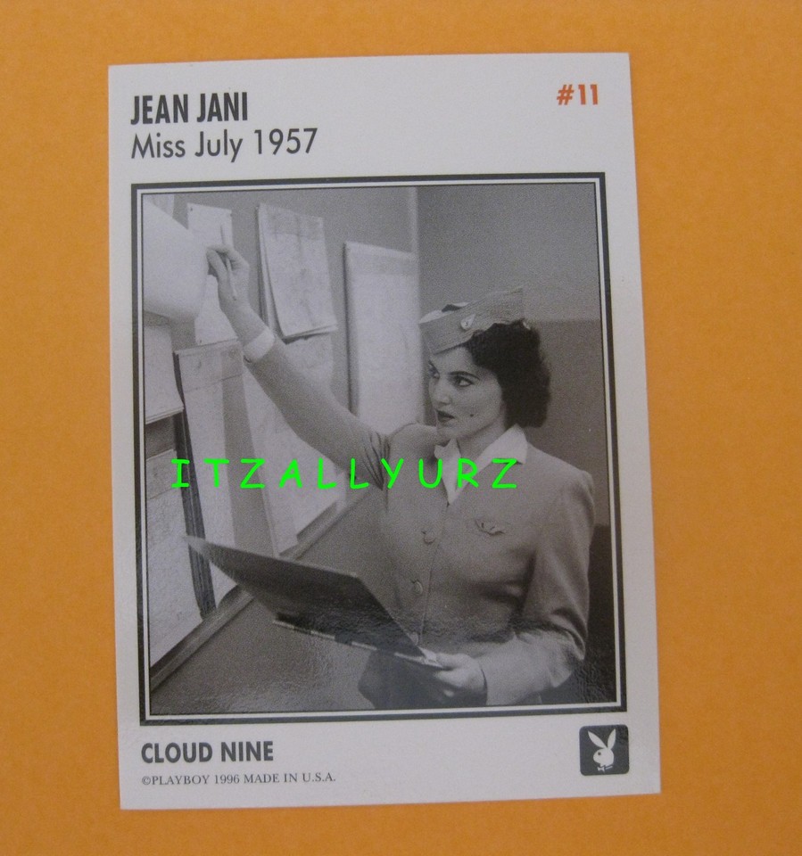 Playboy Autograph Card Jean Jani. #11 pictorial card. 7/57 CF. | eBay