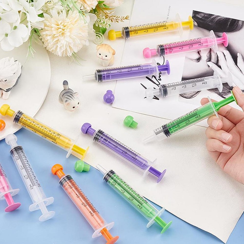 Syringe Veterinary Syringe Feeder 10 Ml Labs Measuring Syringe Multiple ...