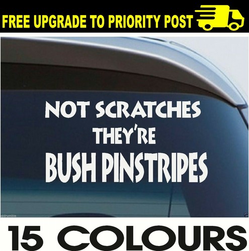 4x4 Funny Car Ute 4wd Aussie Jdm BUSH PINSTRIPE Bogan Decal Sticker ...