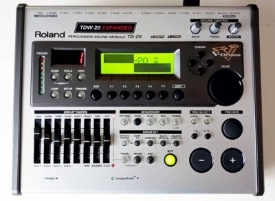 Roland Td-20 VDrum Percussion Sound Module Used | eBay