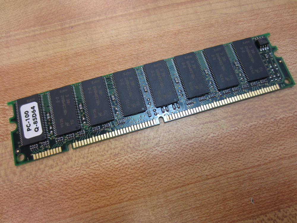 Part Q-8SD64 64MB 100MHz PC100 DIMM Memory Module | eBay