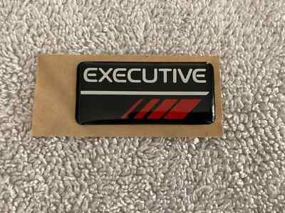 holden nos vn vr vs commodore EXECUTIVE boot badge domed resin GENUINE ...