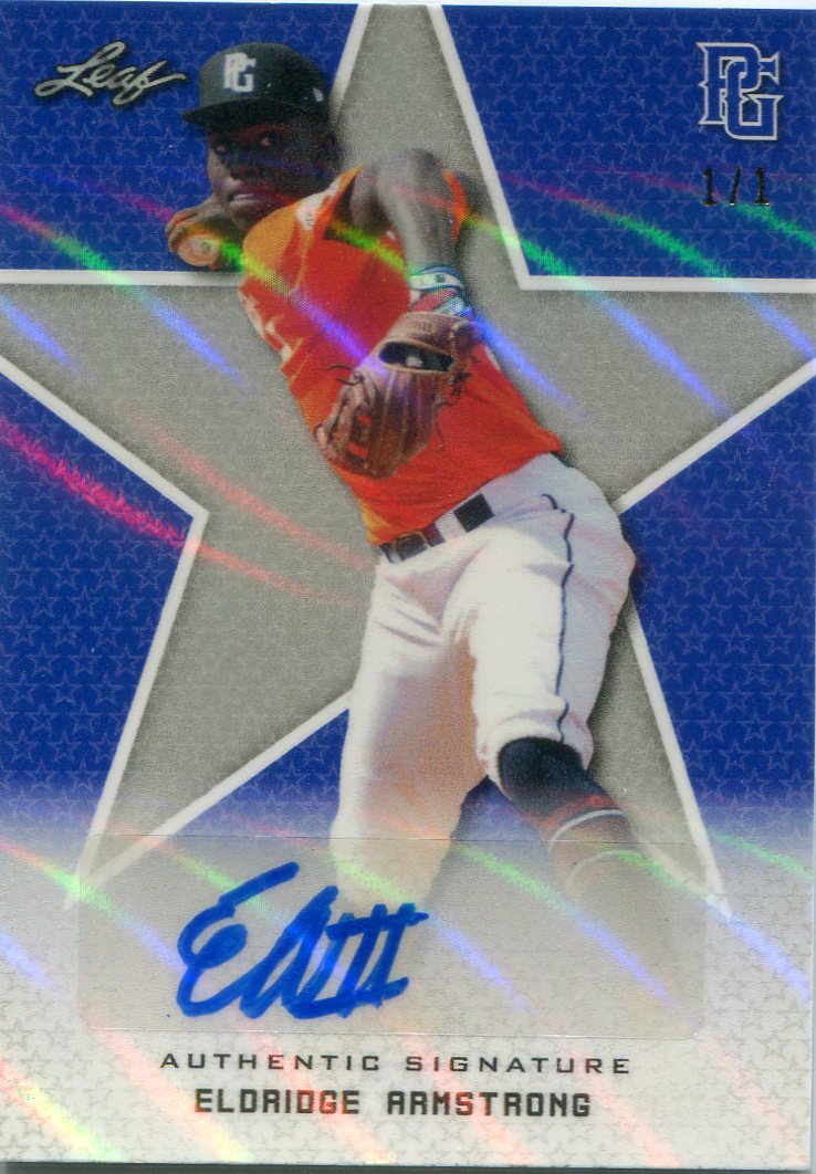 2020 Leaf Perfect Game National Showcase - Blue Shimmer #BA-EA2 ...