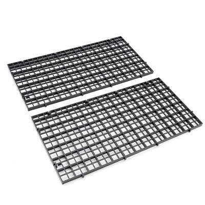 Aquarium Plastic Grid Divider Tray Egg CrateGrid Isolate Board Divider ...