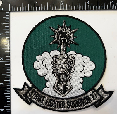 USN US Navy Strike Fighter Squadron VFA-27 Royal Maces Patch | eBay