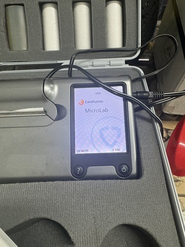 Carefusion Microlab V 3. 05 Spirometer w/Hard Case & Accessories | eBay