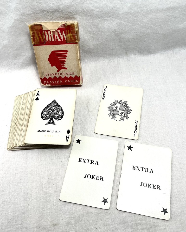 Vintage "MOHAWK" Playing Cards Consolidated-Doughery Complete | eBay