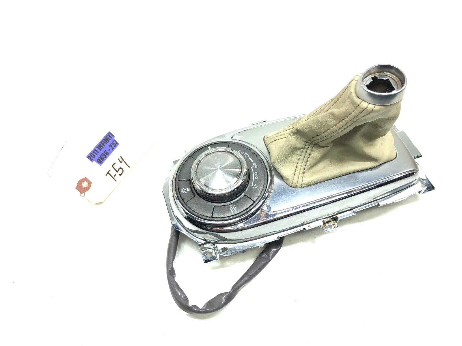 2011-2017 INFINITI QX56 QX80 GEAR SHIFTER SELECTOR BOOT TRIM W/ SWITCH ...