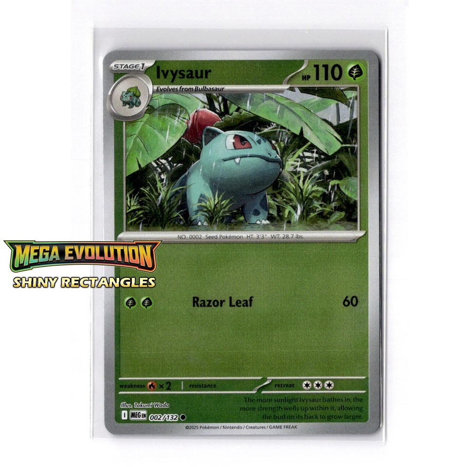 Mega Evolution Pokemon Cards Reverse Holo Rare EX Master Set Singles ...