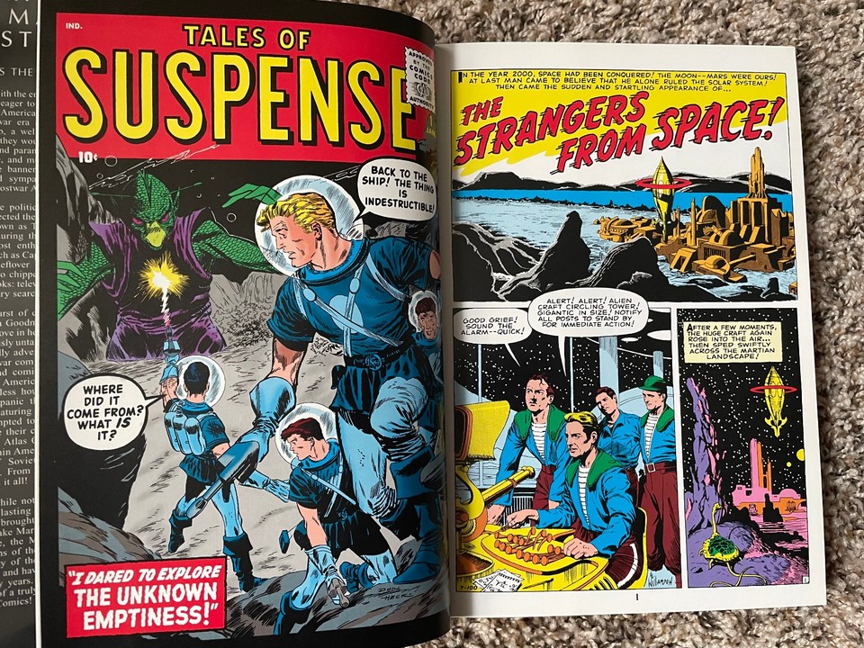 MARVEL MASTERWORKS ATLAS ERA: TALES OF SUSPENSE 1 Kirby/Ditko/Heck/Lee ...