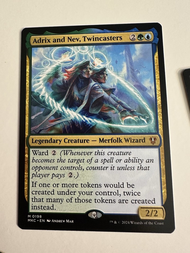 MTG | Adrix and Nev, Twincasters | (NM) Commander: Murders at Karlov ...