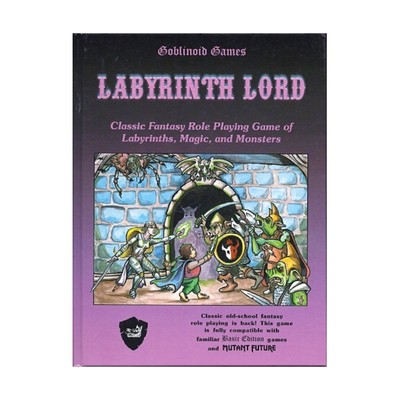 Goblinoid Labyrinth Lord Labyrinth Lord (3rd Release, Purple Cover) EX ...