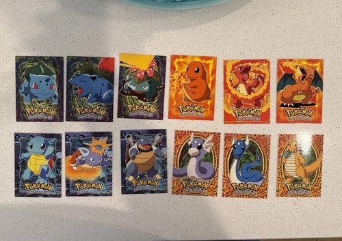 Topps Pokemon Complete Card Lot E1 - E12 Charizard Blastoise 1999 ...
