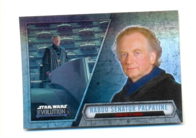 2016 Star Wars Evolution Silver Parallel Card 46 - NABOO SENATOR ...