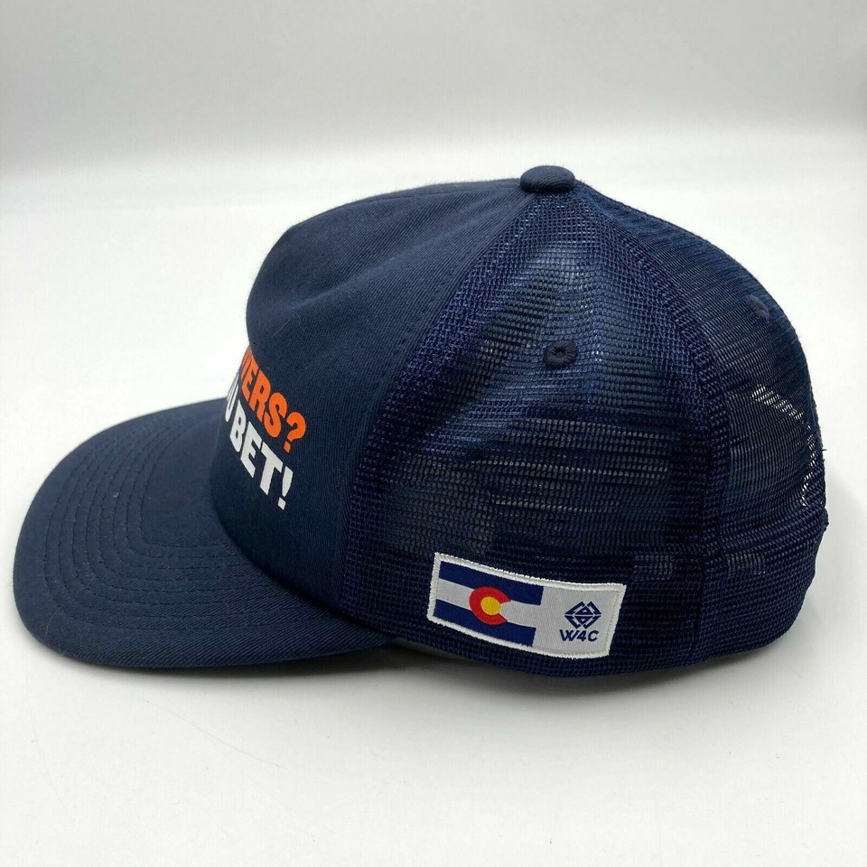 Protect Rivers? You Bet! Trucker Hat Cap Blue Adjustable Strap Mesh ...