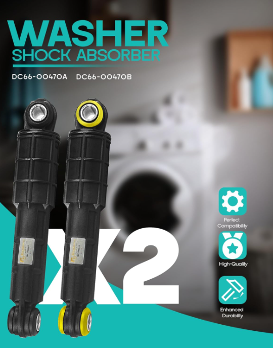 Washer Shock Absorber For Samsung WF42H5200AF/A2 WF42H5200AP/A2 ...