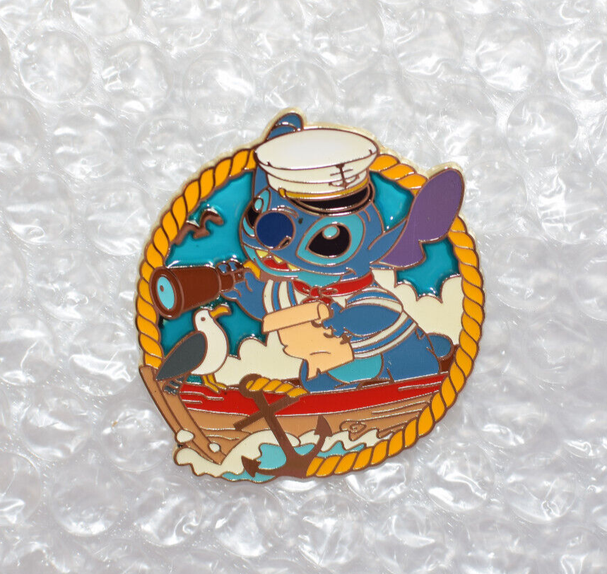 Disney Pin 78549 DS -Stitch - Lilo and Stitch - Boat and Telescope ...