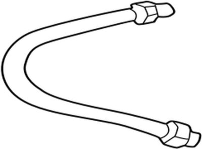 90947-02B15 Toyota Hose, flexible(for rear brake tube) 9094702B15, New ...
