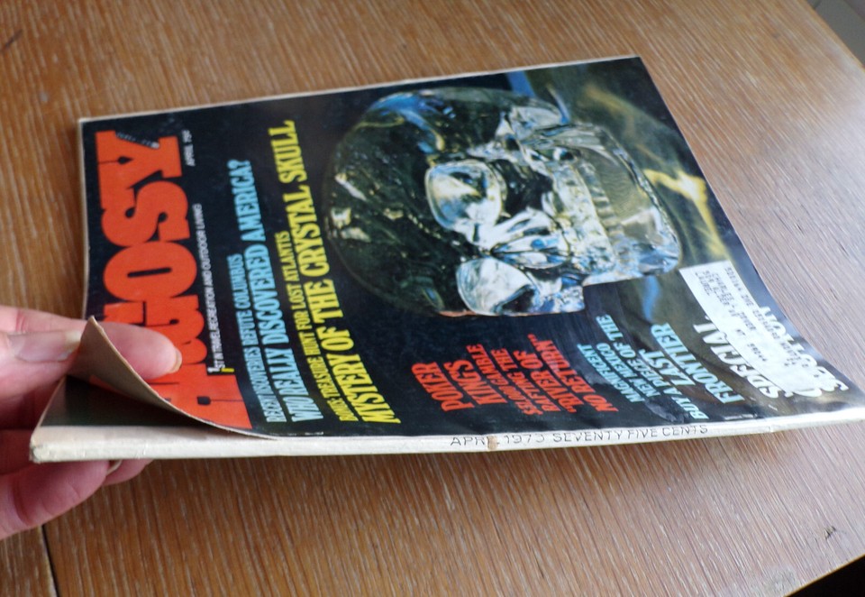 Lot 4-1973 Argosy Magazine Man's World of Adventure Magazines~April ...