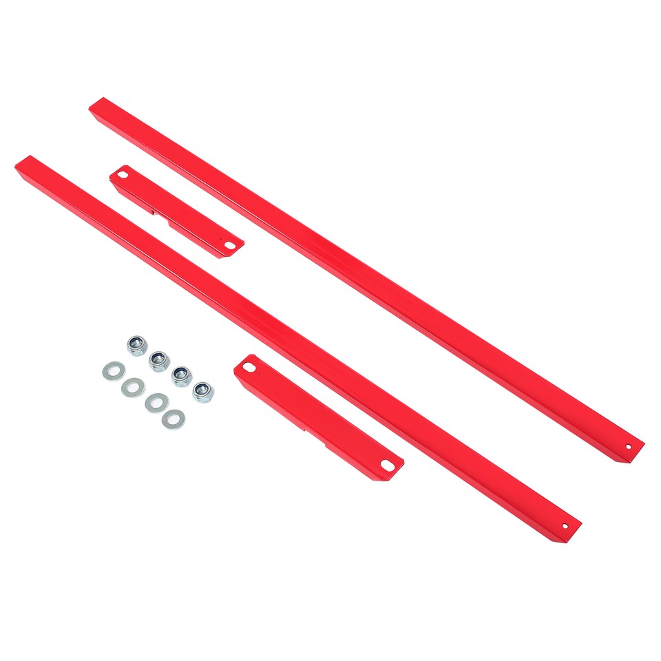 Subframe Connectors Control Arm Red Steel For Ford Mustang & Cobras ...