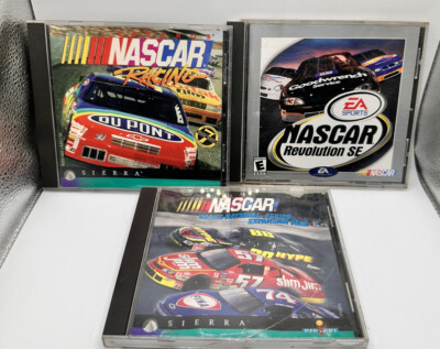 NASCAR RACING LOT OF 3 Grand National Series Revolution SE RACING CD ...