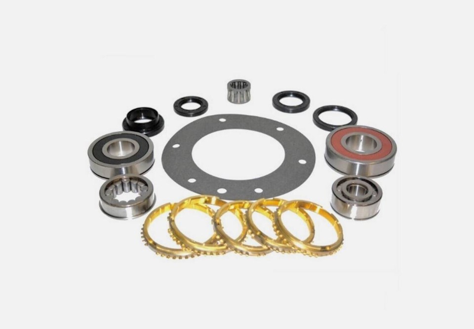 Jeep AX15 Rebuild Kit with Synchros for 1988-up 5 Speed Transmission AX ...