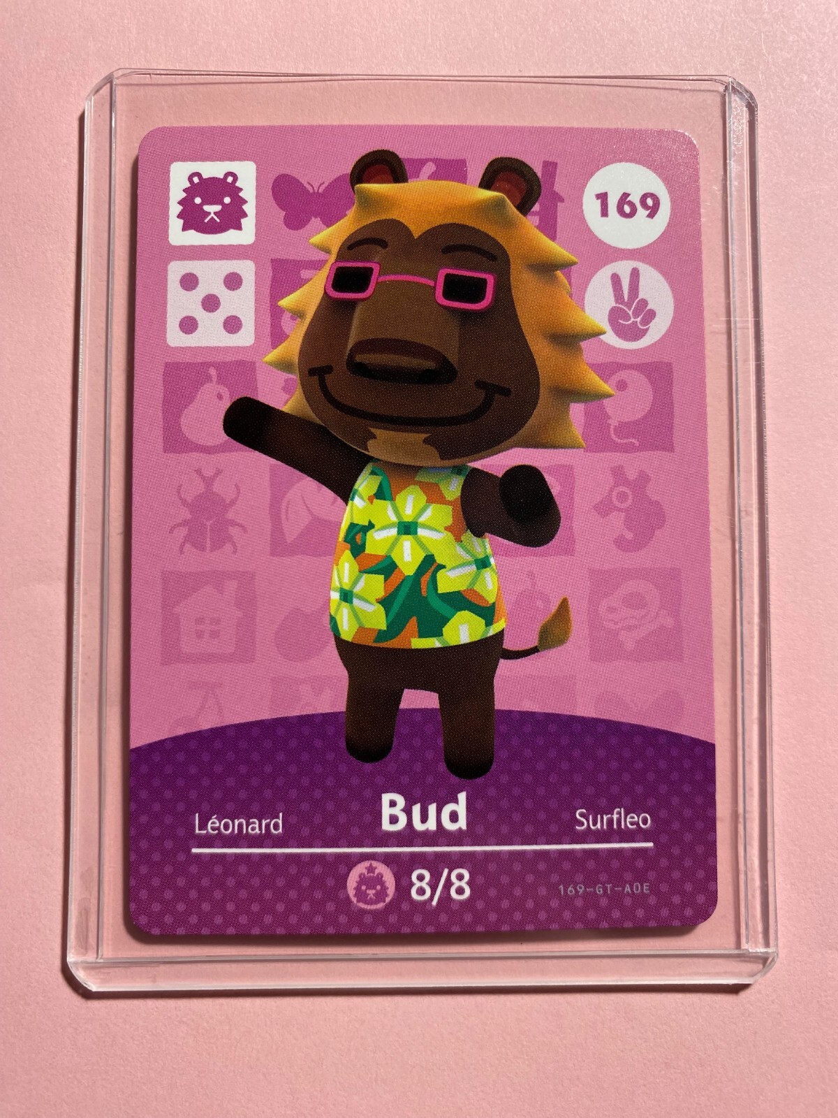 BUD 169 Animal Crossing Amiibo Card UNSCANNED MINT NEW Series 2 JOCK ...