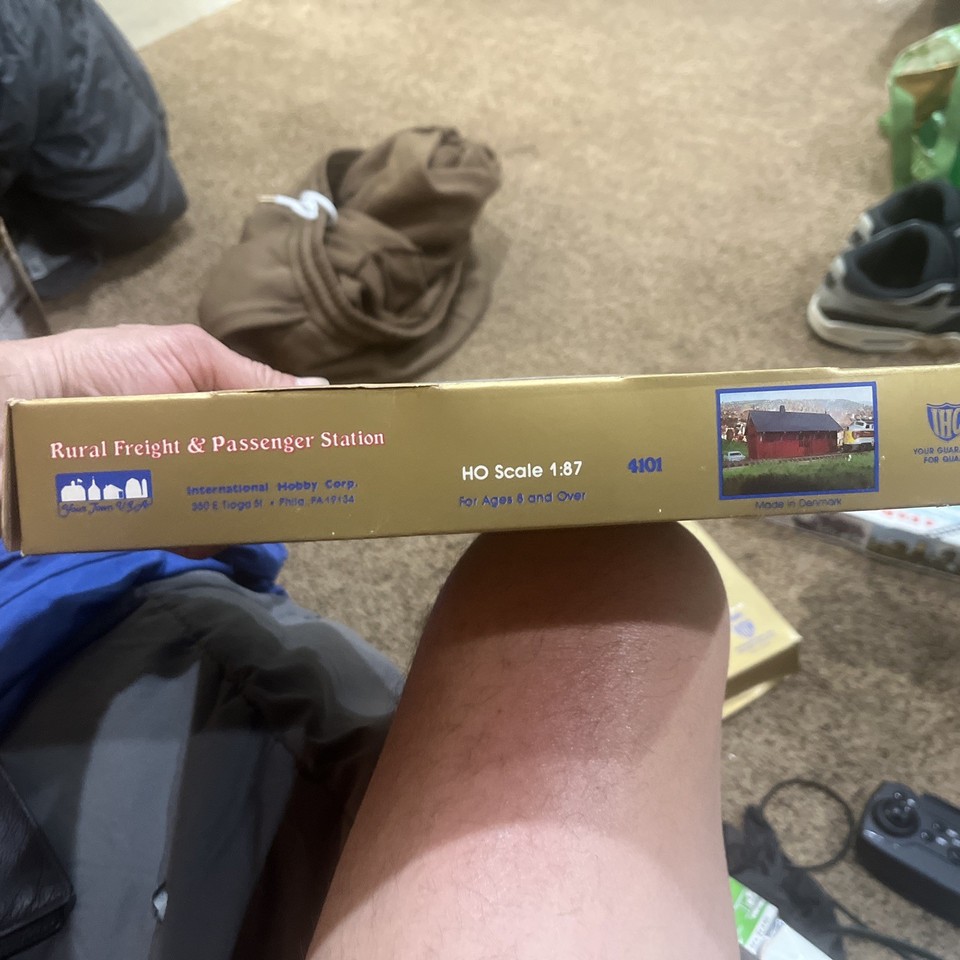 IHC Rural Freight And Passenger Station Model Kit Ho Scale | eBay