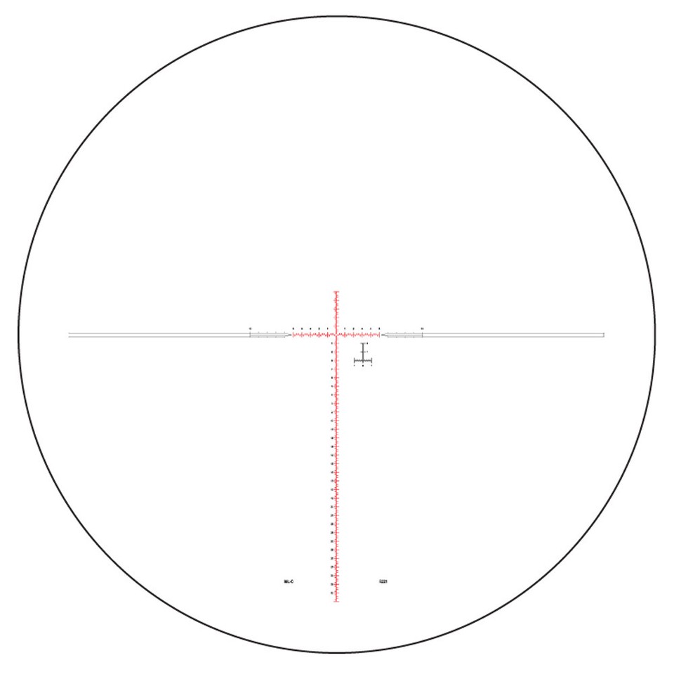 NIGHTFORCE NX8 4-32x50mm F1 Illuminated Mil-C Reticle Riflescope (C625 ...