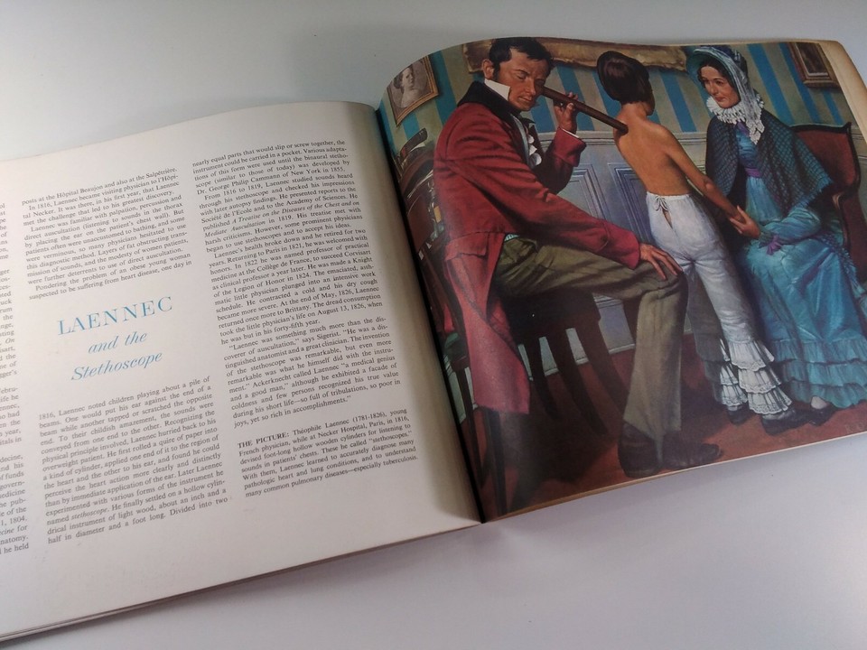 History of Medicine In Pictures Vol IV Robert Thom Vtg 1960 Art Book ...