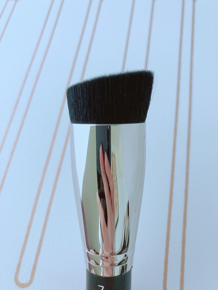 MAC 196 Slanted Flat Top Foundation Brush - Authentic Brand New | eBay