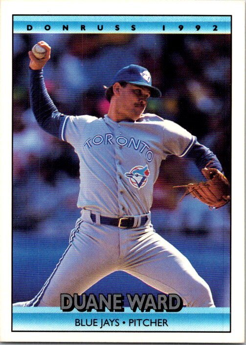 1992 Donruss Baseball 308 Duane Ward | eBay