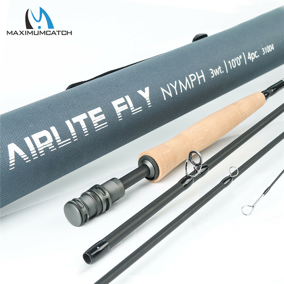 Maxcatch Airlite Fly Fishing Rod 2/3wt Super Light Graphite Carbon ...
