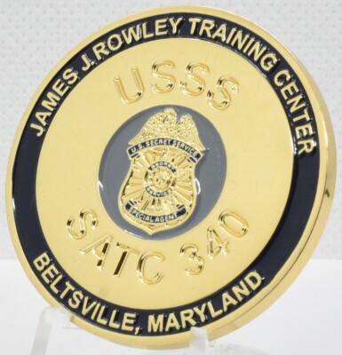 Secret Service Special Agent Training Course Class Coin Challenge Coin ...